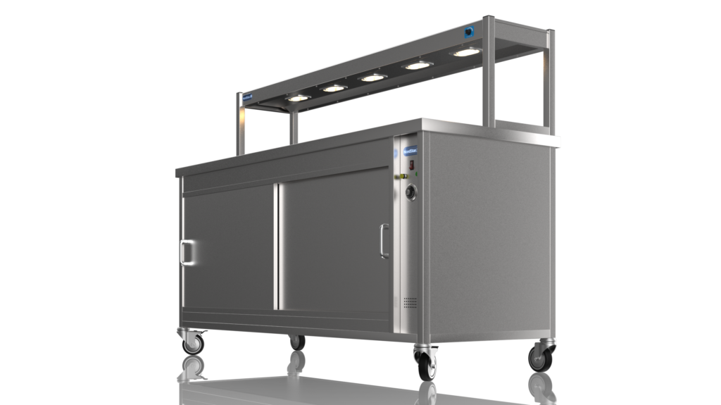 Single Tier Gantry Hot Cupboard Combo – 1800 – Nordstar