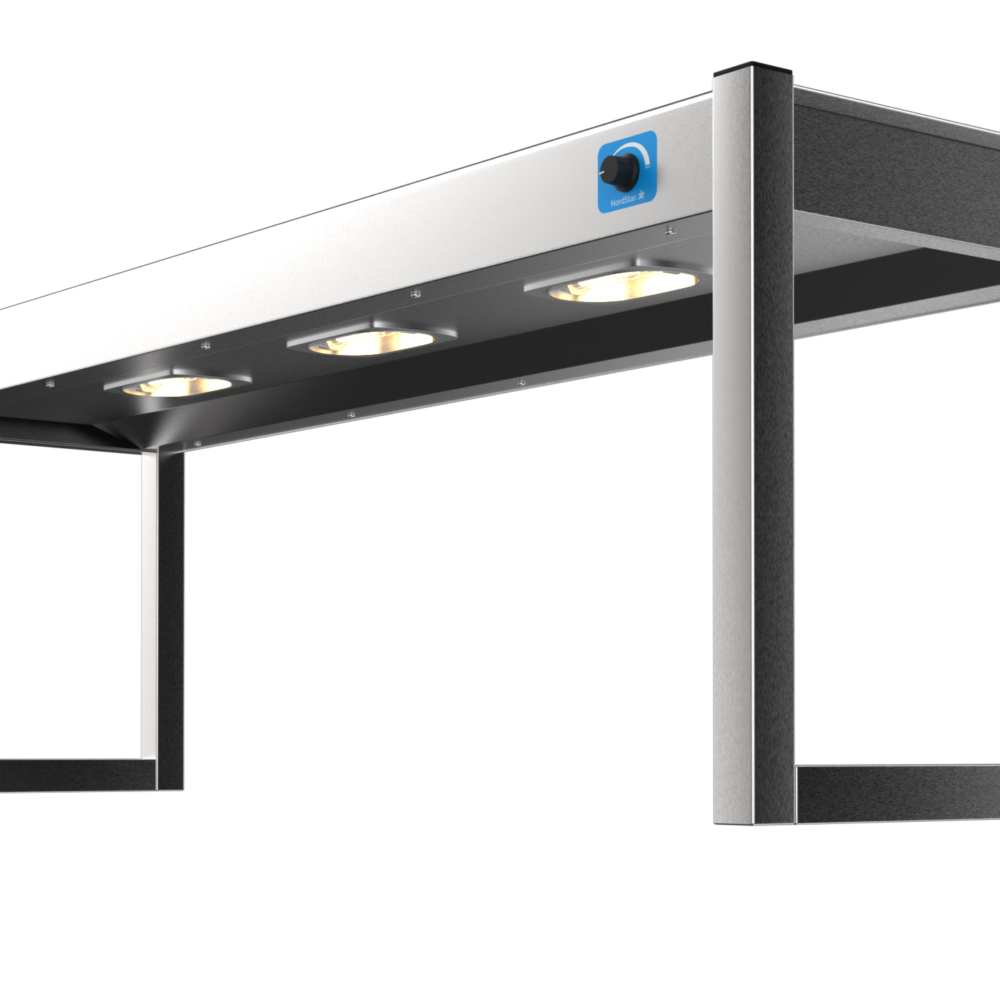 Single Tier Gantry and Pass Through Hot Cupboard 1200 – Nordstar