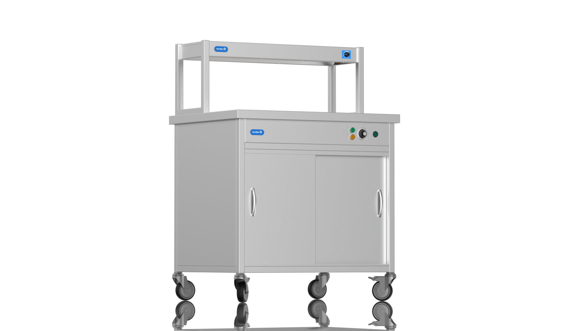 Single Tier Gantry Hot Cupboard Combo – 900 - Nordstar