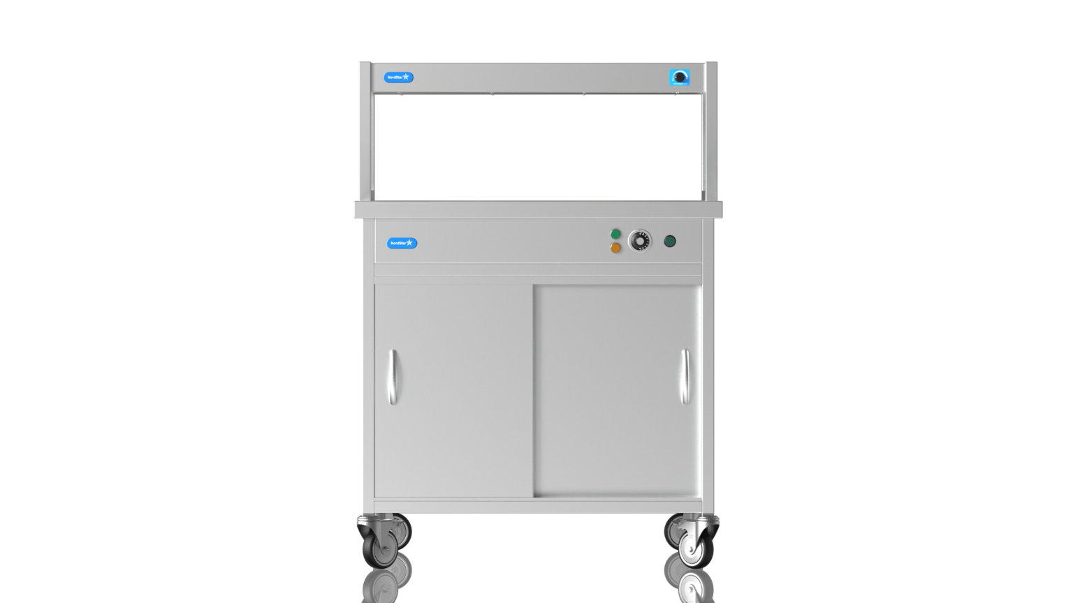 Single Tier Gantry Hot Cupboard Combo – 900 - Nordstar