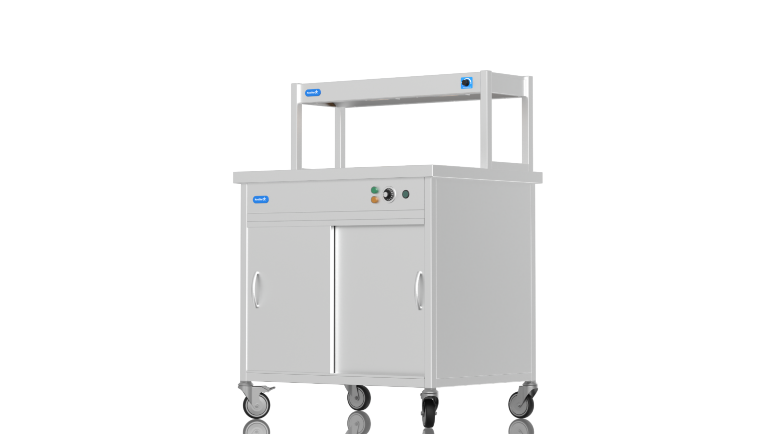 Single Tier Gantry Hot Cupboard Combo – 900 - Nordstar